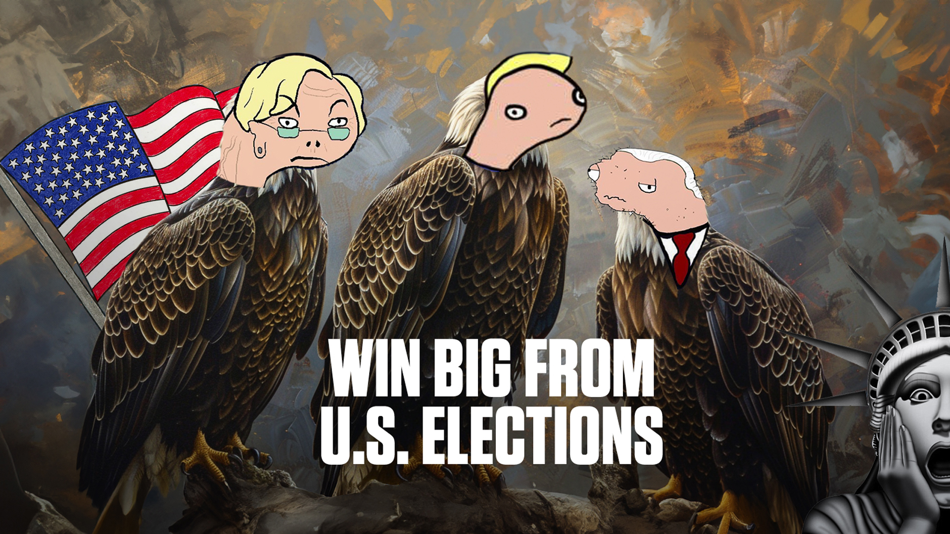 Don't sleep on PolitiFi memes: $BODEN, $TREMP, and $WHOREN - Cryptonary