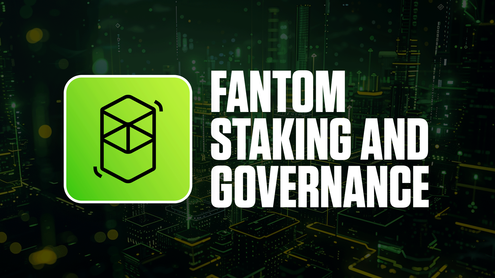 Tutorial: Fantom (Staking and Governance) | Cryptonary